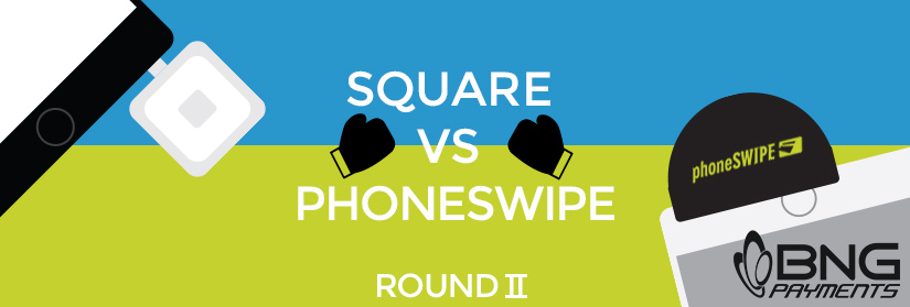 Square Vs Phone Swipe Round 2 - BNG Payments